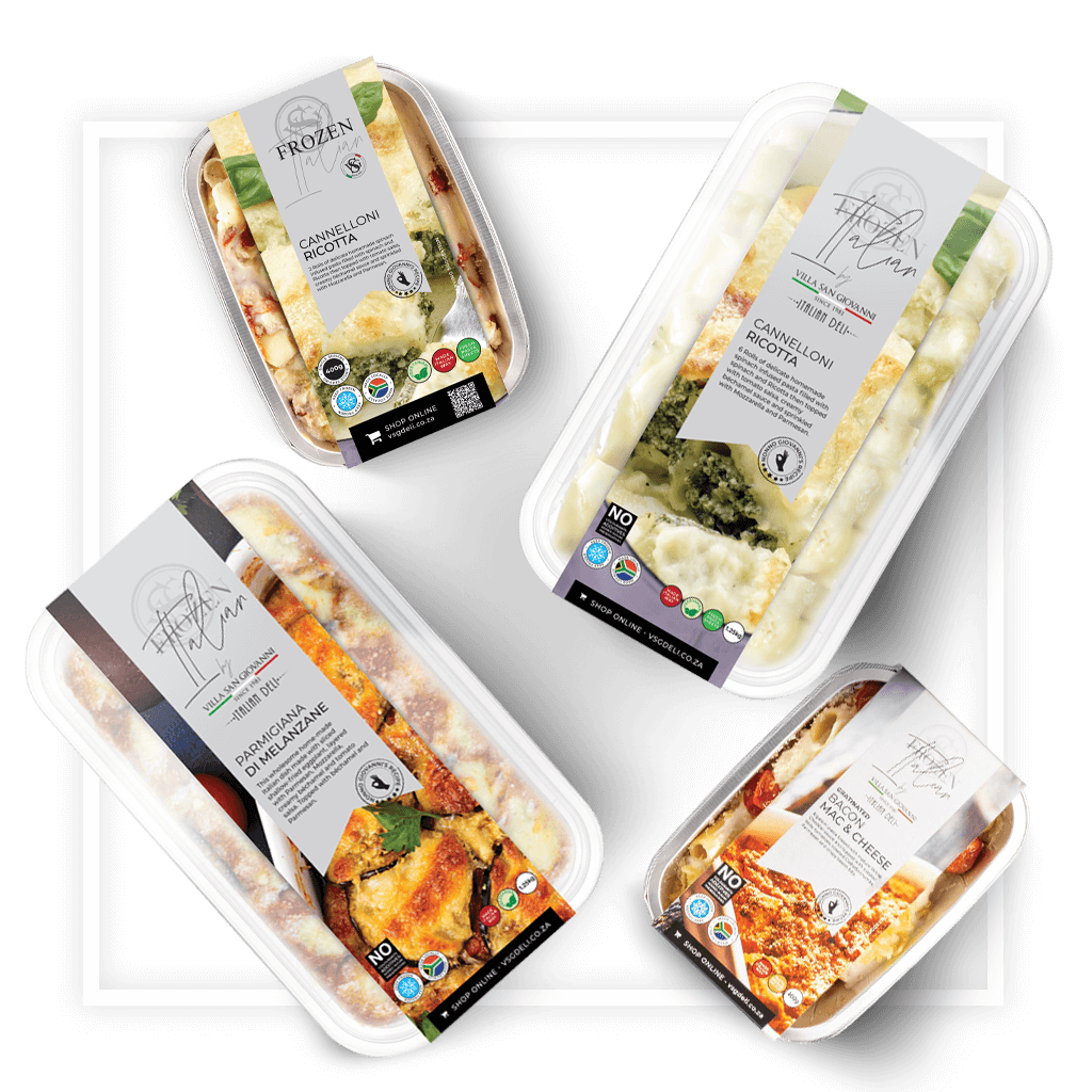 VSG Deli | Authentic Pre-cooked Italian Meals delivered to your door.