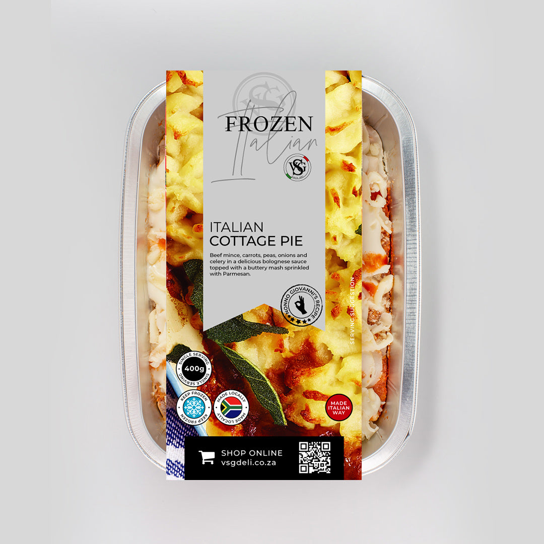 VSG Deli | Cottage Pie | Frozen Italian Meals